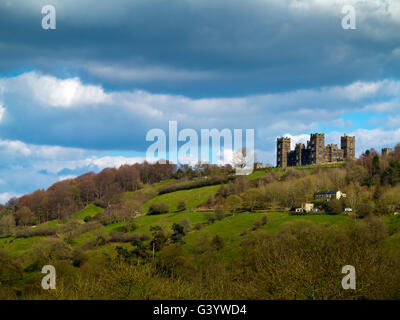 Riber Castle near Matlock in the Peak District Derbyshire photographed ...