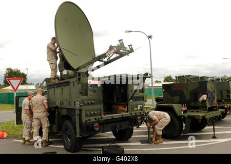 A Phoenix Tactical Satellite Terminal Stock Photo - Alamy