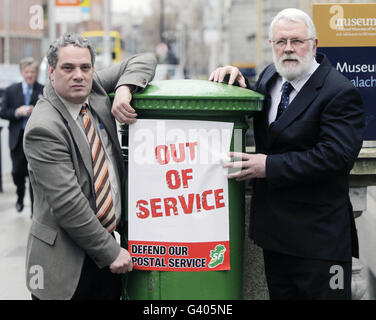 (Left to right) Sinn Fein TDs Eoin O Broin, Louise O'Reilly, Pearse ...
