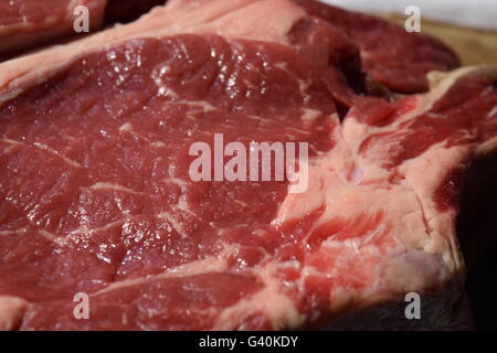 Raw British beef carvery Stock Photo - Alamy