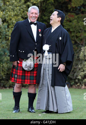 George Kerr with the Order of the Rising Sun, one of Japan's highest ...
