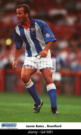 Soccer. JAMIE BATES, BRENTFORD Stock Photo - Alamy