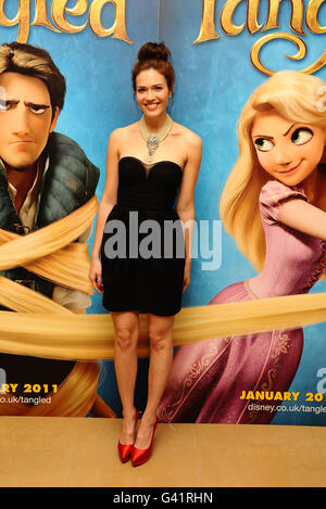 Mandy Moore arrives at the screening of new Disney film Tangled, at the ...