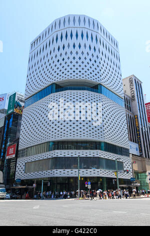 A general view of Ginza Place under construction in Ginza shopping area ...