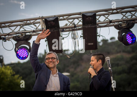 Rome, Italy. 17th June, 2016. Italy Rome June 17, Roberto Giachetti ...