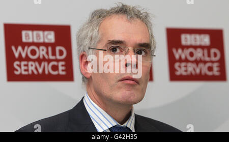 Peter Horrocks, Director of BBC Global News is interviewed by Press ...