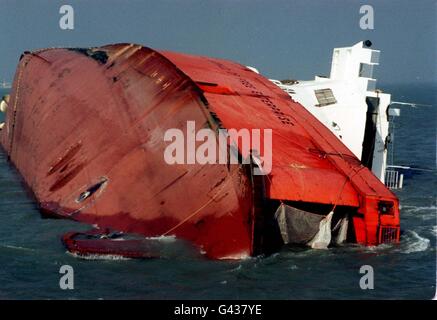Herald of Free Enterprise Disaster Stock Photo: 108814972 - Alamy