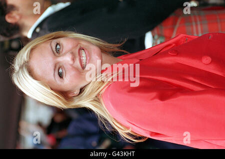 Actress Patsy kensit with husband jim Kerr at the cinema Stock Photo ...