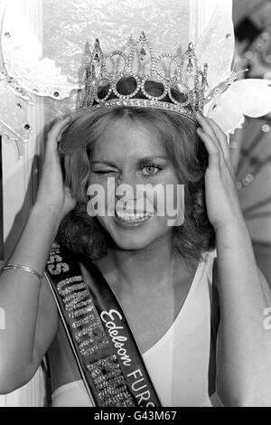 Beauty Contests - Miss UK - Grosvenor House Hotel, London. Miss UK 1981 ...
