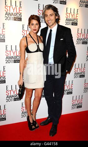 George Lamb and Karima Adebibe The ELLE Style Awards 2010 at the Stock ...