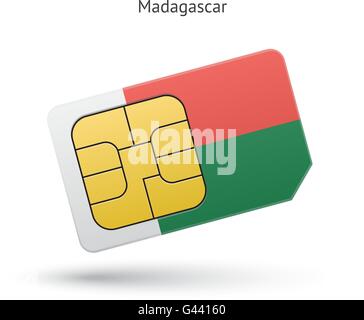 Flag of Madagascar with network background. Madagascar sign. Authentic ...