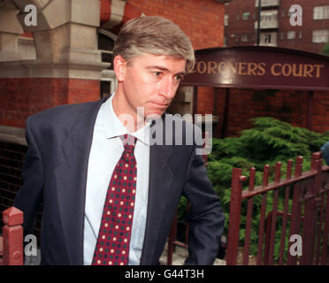 Westminster Coroner Doctor Paul Knapman inside Westminster Council ...