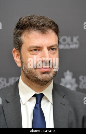 Detective Chief Superintendent Simon Parkes of Suffolk Police speaking ...