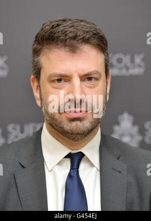 Detective Chief Superintendent Simon Parkes of Suffolk Police speaking ...