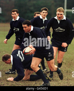 Scotland's Rugby Captain, Rob Wainwright pictured at Murryfield this ...