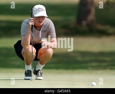 American Emilee Klein, currently 14 under par and last night's ...