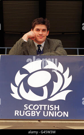 Scotland's Rugby Captain, Rob Wainwright pictured at Murryfield this ...