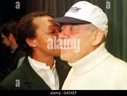 Rescued yatchsman Tony Bullimore as he arrived at Heathrow Airport this ...