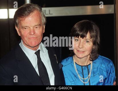 ALAN AND JANE CLARK. FORMER TORY MINISTER ALAN CLARK AND HIS WIFE JANE ...