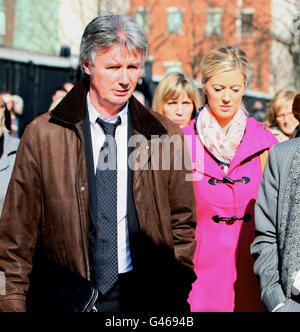 Hazel Stewarts husband David and daughter Lisa, leave Coleraine Court ...
