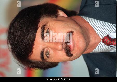 Dr Geoffrey Clements, the leader of the Natural Law Party, at a news ...