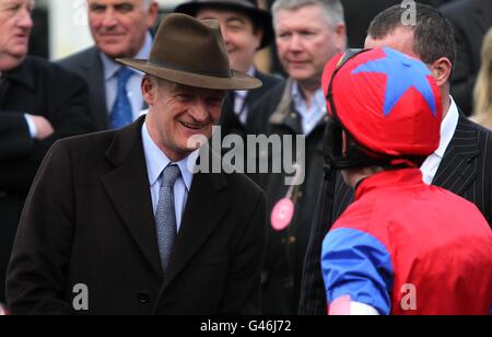 DAVID NICHOLSON RACE HORSE TRAINER 14 February 1997 Stock Photo - Alamy