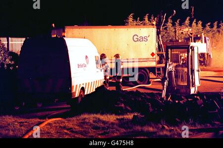 Gas Blast/Runcorn 2 Stock Photo - Alamy