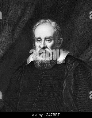 Galileo Galilei, Italian astronomer and mathematician, early 17th ...