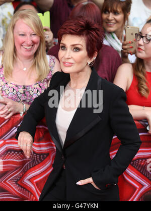 Sharon Osbourne judge on The X Factor pictured with her team Cassie ...