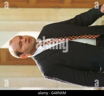 Former England rugby star, Jon Hall, leaves Bristol Crown Court today ...