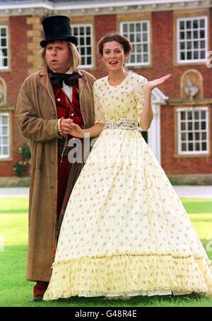 Two members of the cast of 'Mutual Friend', Steven Mackintosh and Anna ...