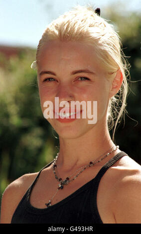 PA NEWS PHOTO 15/8/97 Actress Sam Loggin Stock Photo - Alamy