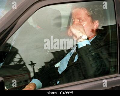 Earl Spencer, brother of Diana, Princess of Wales (left), with Caroline ...