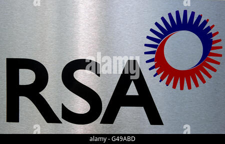 Signage at RSA Insuracne Group, Lynch Wood Park, Peterborough Stock ...