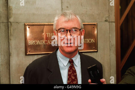 JOHN BIRT, DIRECTOR-GENERAL OF THE BBC, ATTENDS THE MEMORIAL SERVICE ...