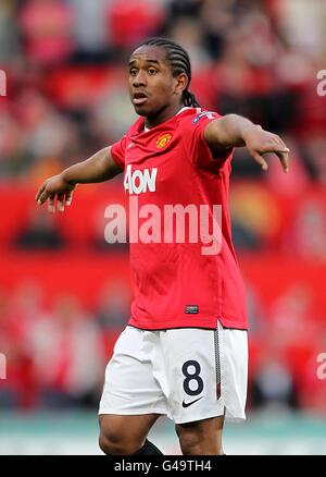 ANDERSON MANCHESTER UNITED FC OLD TRAFFORD MANCHESTER ENGLAND 01 ...