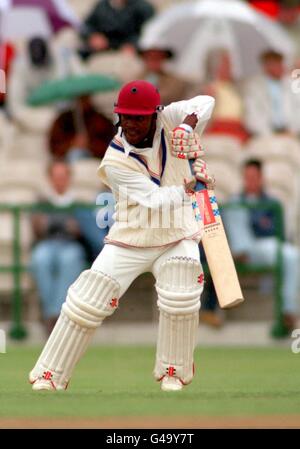 Cricket - West Indies. Gus Logie, West Indies Stock Photo - Alamy