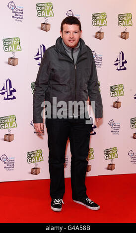 Kevin Bridges arrives at the Channel 4 Comedy Gala at the O2 Arena in ...