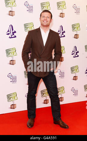 Dermot O'Leary arrives at the Channel 4 Comedy Gala at the O2 Arena in ...