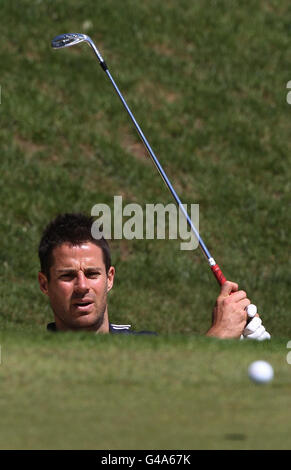 Jamie Redknapp during the Pro-Am of the BMW PGA Open at Wentworth Golf ...