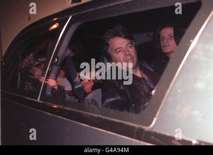 Former television presenter Paula Yates, 38, arrives back at her West ...
