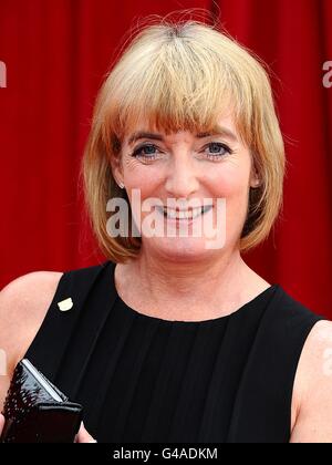 Elizabeth Rider arriving for the 2011 British Soap Awards at Granada ...