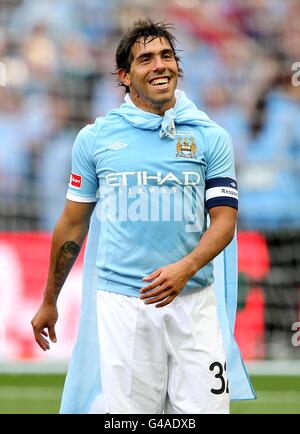 Manchester City's FA Cup winning side: (back row, l-r) Fred Tilson ...