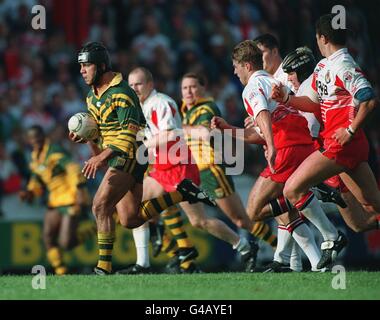 RUGBY LEAGUE. Steve Renouf, Australia Stock Photo - Alamy