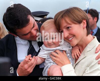 Former England rugby captain Will Carling on the phone after a ...