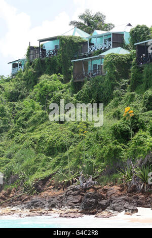 General views of the holiday cottages at the Cocos Hotel and Resort in ...