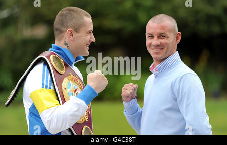 Boxing - Ricky Burns and Nicky Cook Press Conference - Hilton Liverpool ...