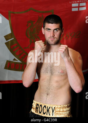 Boxing - Ricky Burns and Nicky Cook Press Conference - Hilton Liverpool ...