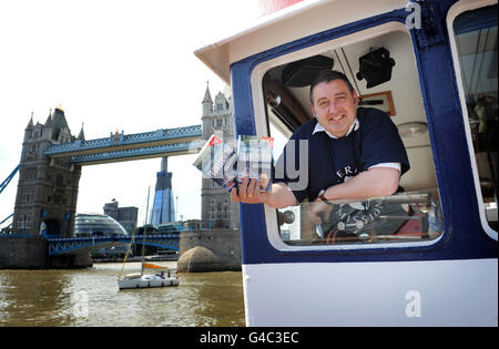 Jimmy Buchan, star of the TV series Trawlerman, on board his North Sea ...