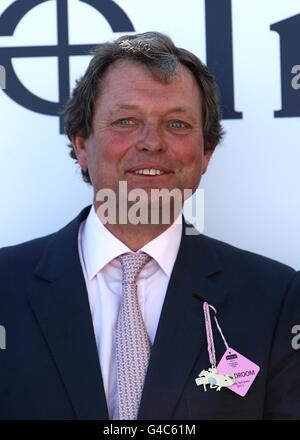 Trainer William Haggas on day three of Royal Ascot at Ascot Racecourse ...